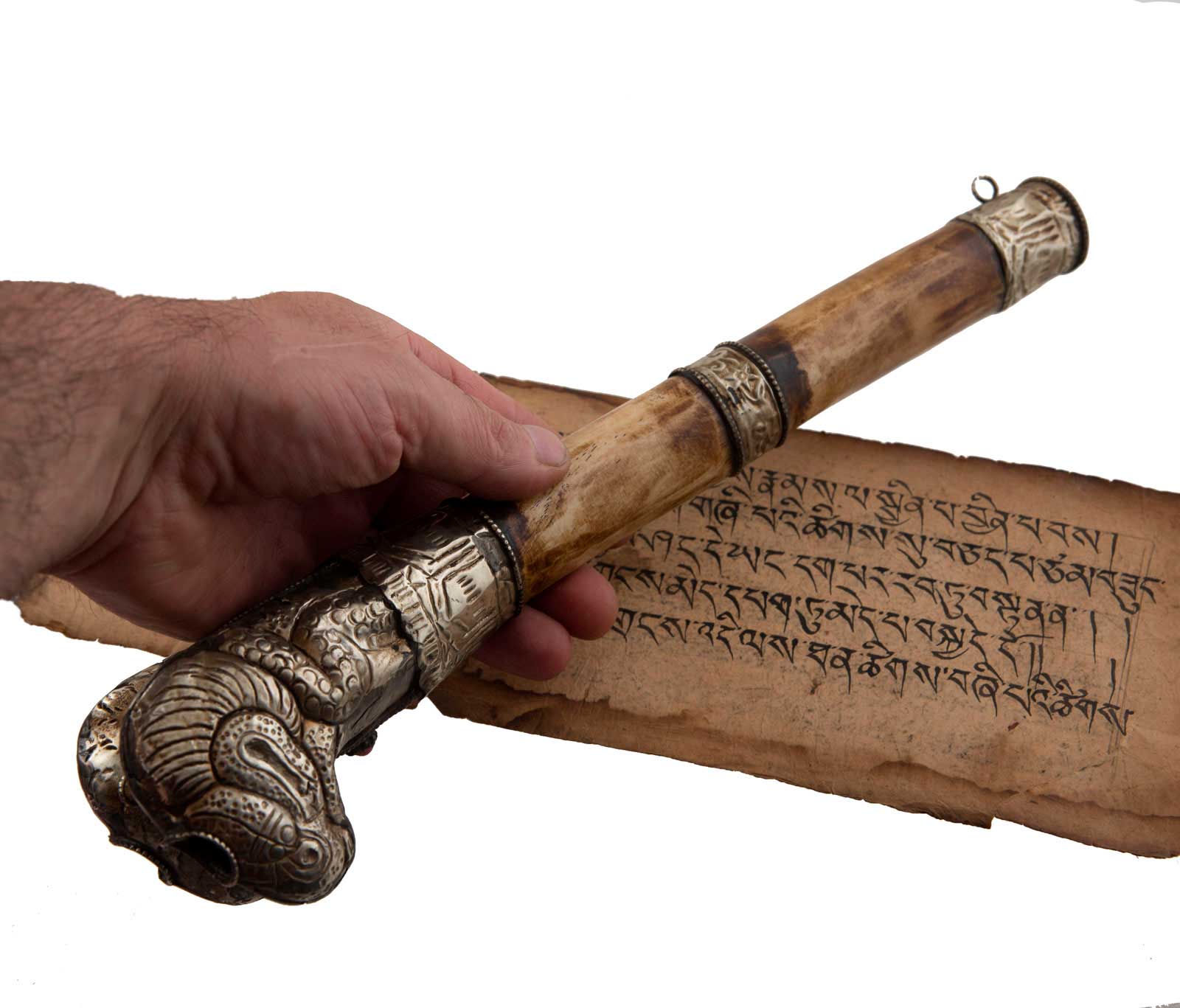 Kangling Instrument tibétain Trompette Chöd Chamane Rituel tantrique 26623