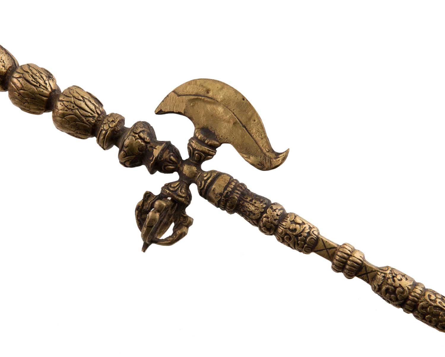 Khatvanga -Parashu-baton de cérémonie tantrique trishu rituel Chamane ...