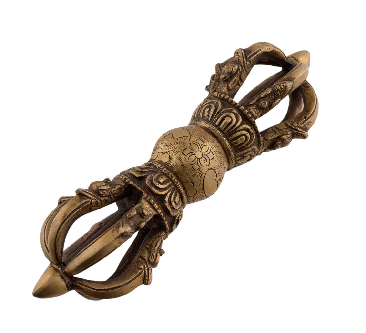 Vajra -Dorje tibetain - Double dorje - foudre - Tibet-Nepal
