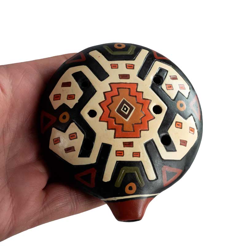 Ocarina Inca Céramique - Flute péruvienne - Okarina Perou - 1282