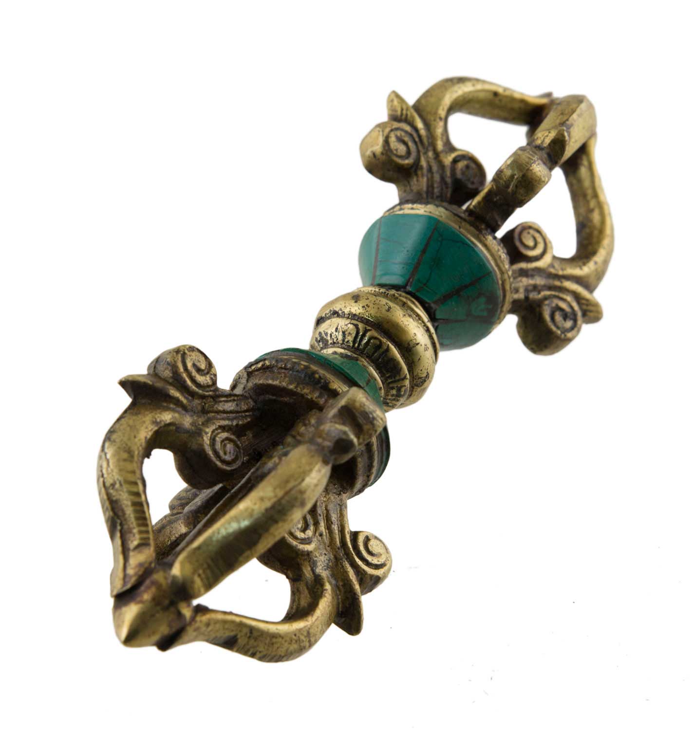 Vajra -Dorje tibetain - Double dorje - foudre - Tibet-Nepal