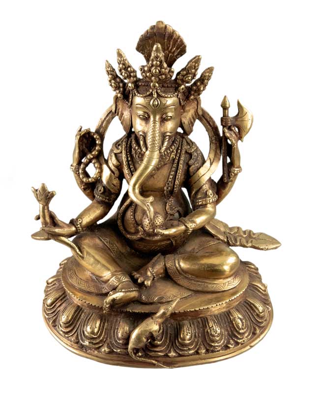 Statues de Ganesh - Statuettes Dieu éléphant Ganesha - Décoration ...