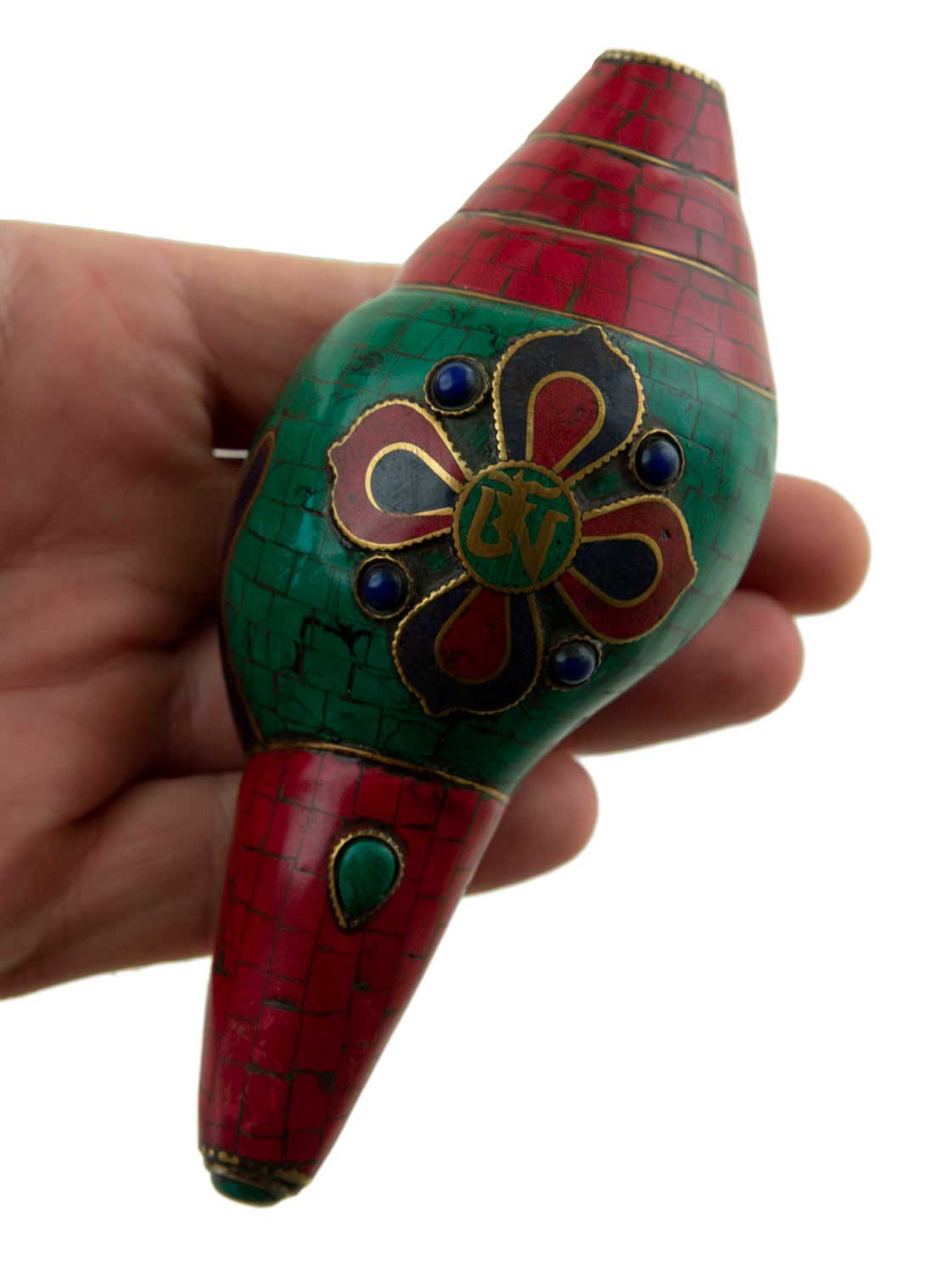 Conque Dakshinavarta -Instrument de musique coquillage-Dung kar-Tibet