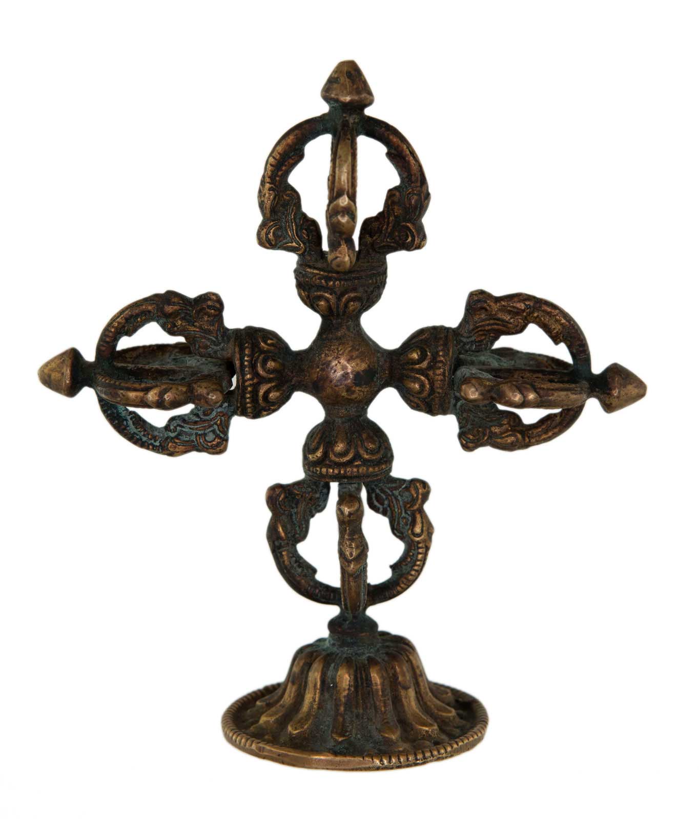 Vajra -Dorje tibetain - Double dorje - foudre - Tibet-Nepal