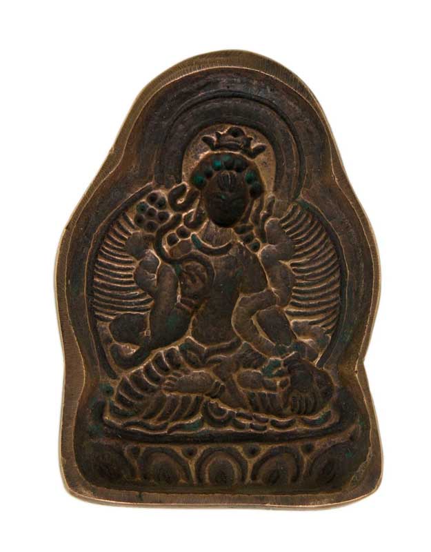 Moule à Tsa Tsa Rituel tibétain-Mold Tsatsa-Bodhisattva White Tara ...