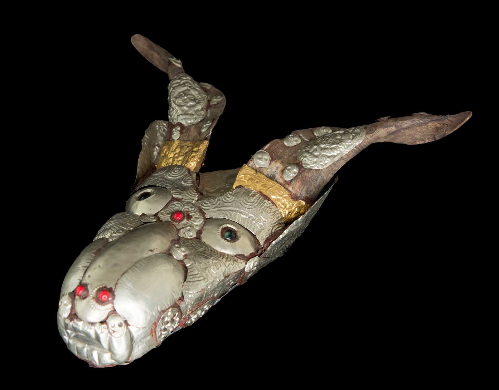 Goat Kapala tibetain crane Chevre Rituel tantrique Jhakri Chamane Nepal 54