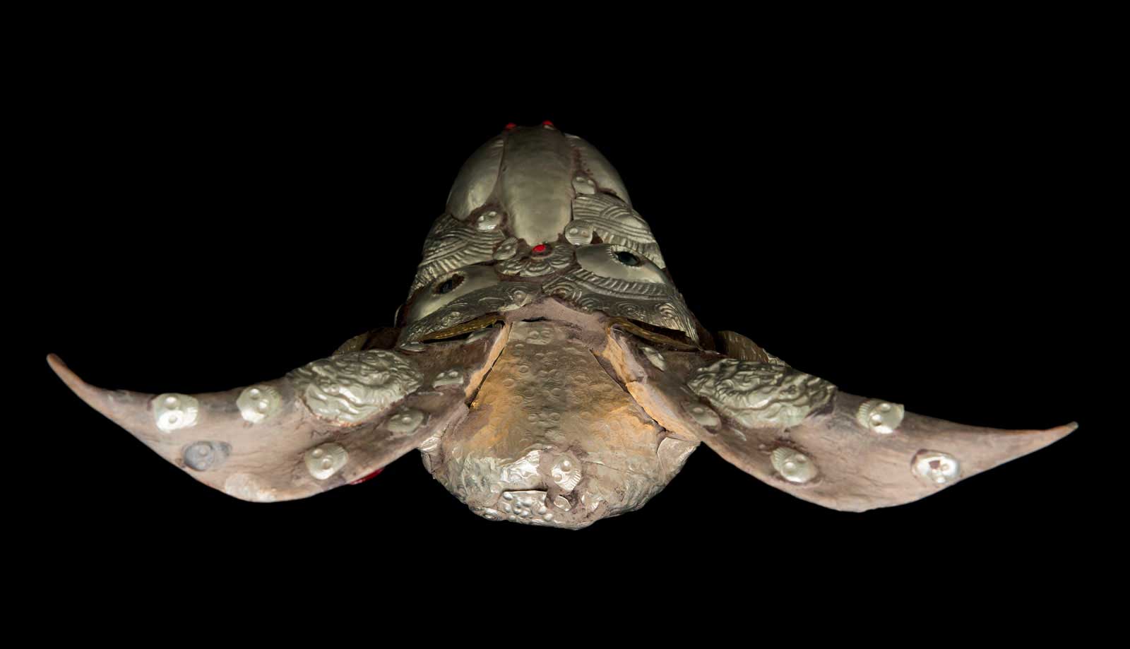 Goat Kapala tibetain crane Chevre Rituel tantrique Jhakri Chamane Nepal 54