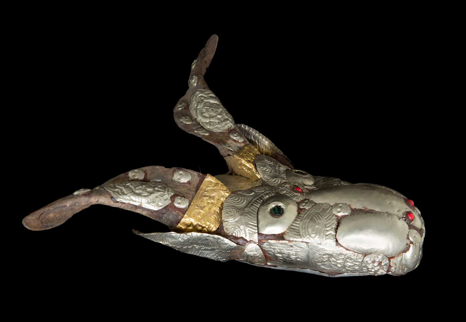 Goat Kapala tibetain crane Chevre Rituel tantrique Jhakri Chamane Nepal 54