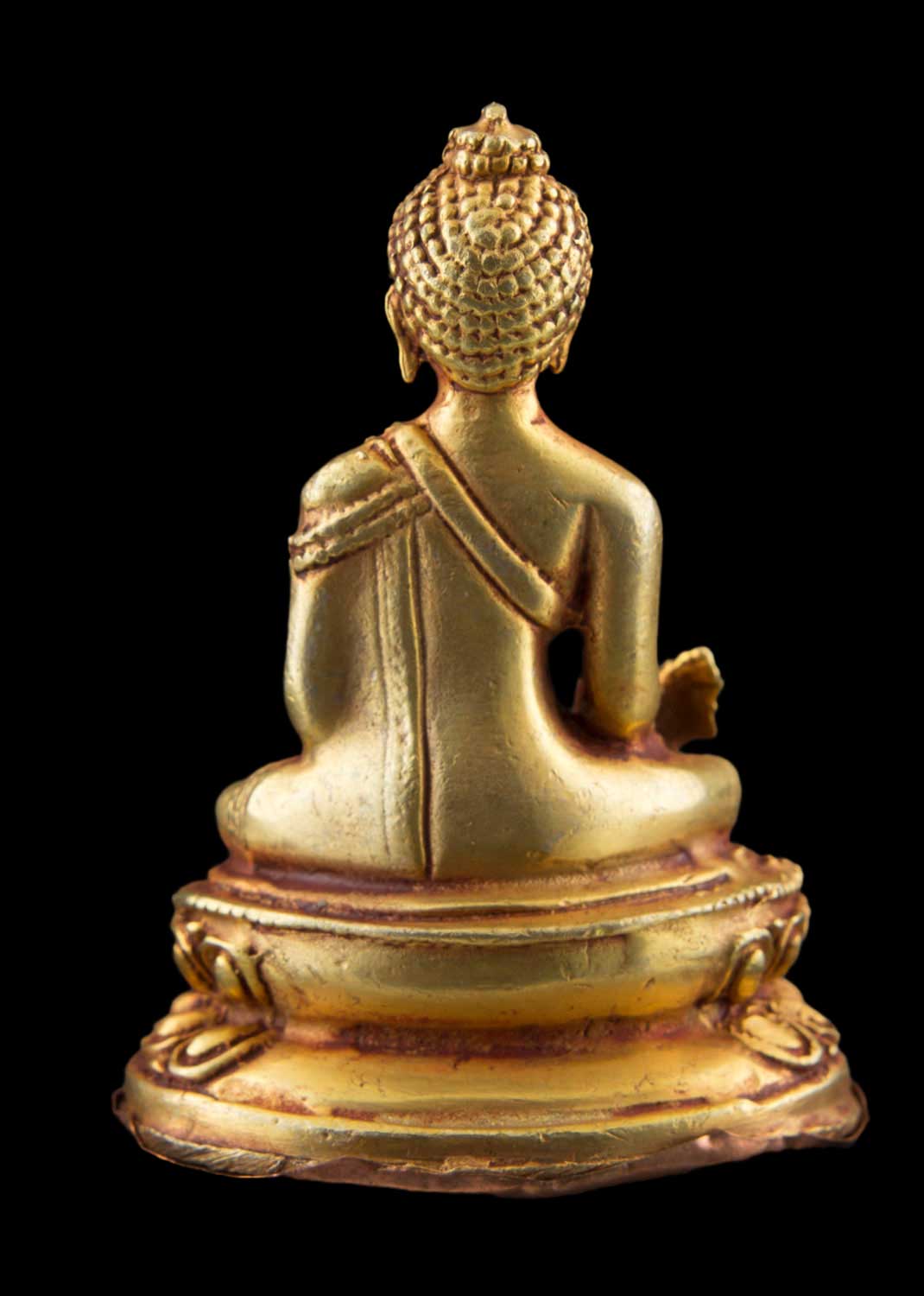 Bouddha de la médecine Statue tibétaine cuivre Top Quality 54mm Népal 26691