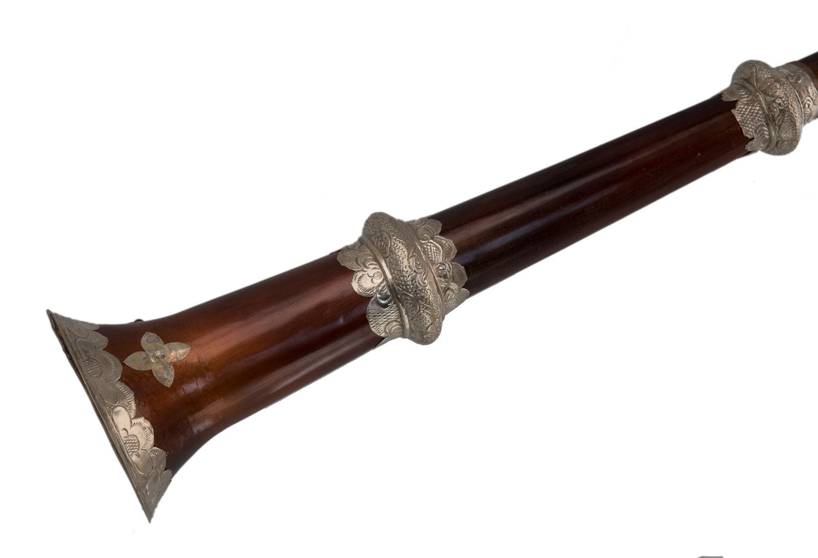 Trompette tibétaine - Radong - Instrument de musique Bouddhiste - Dung Chen