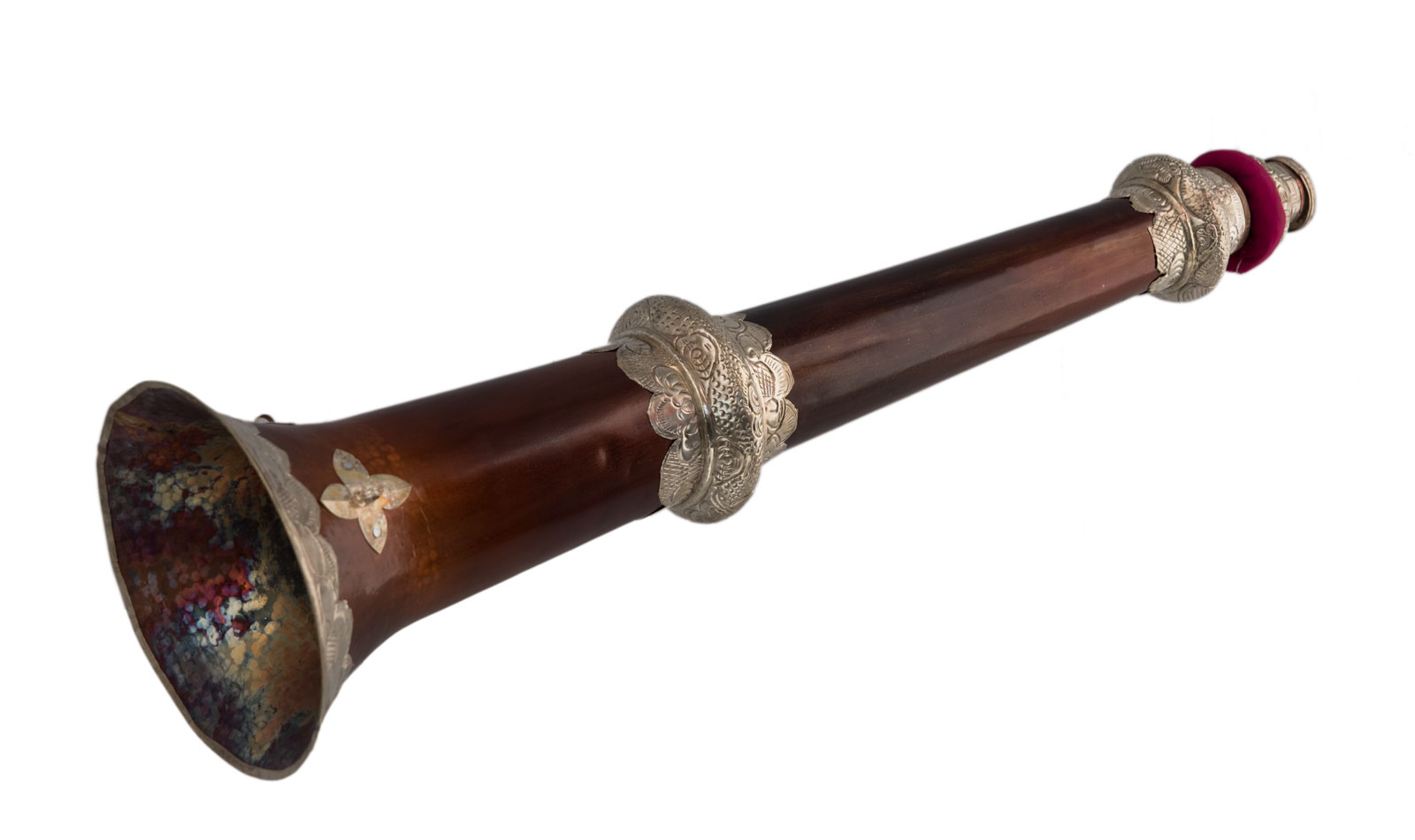 Trompette tibétaine - Radong - Instrument de musique Bouddhiste - Dung Chen