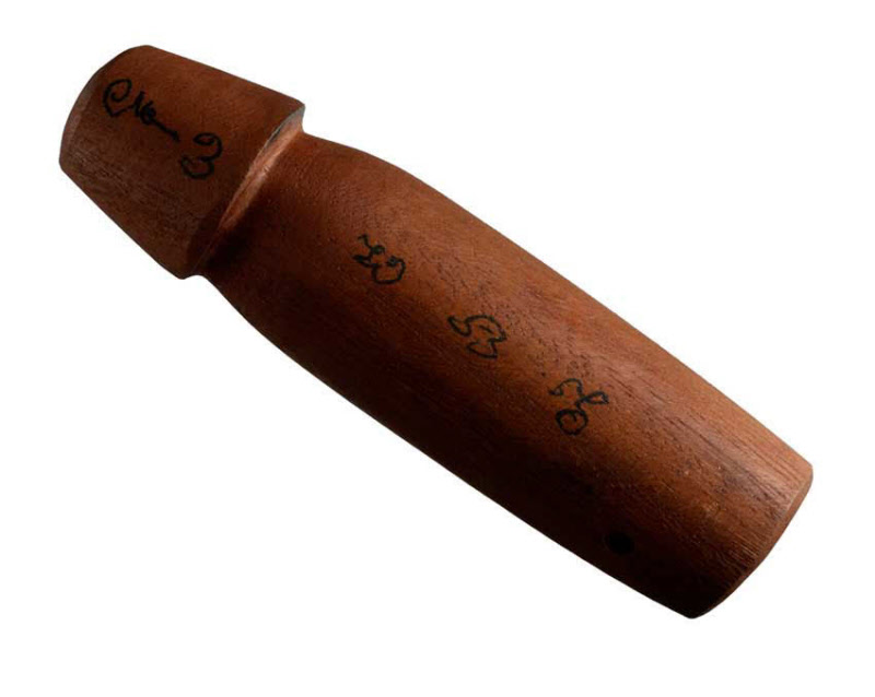 Amulette Palad Khik Bois 12cm - Figurine de Thaïlande