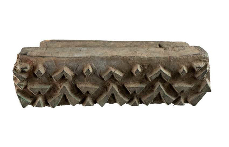 Tampon bois indien authentique - Block print Bunta