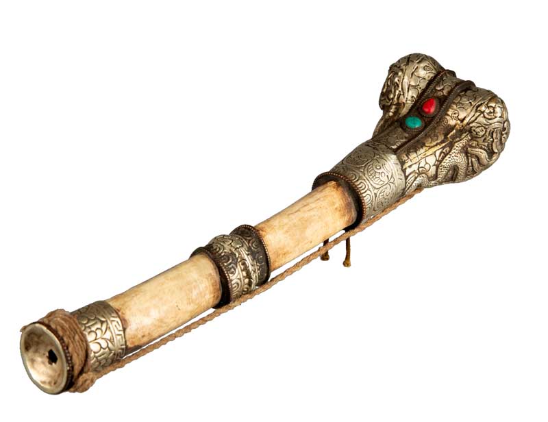 Kangling-Trompette tibétaine - Rituel de Chod - | peterandclo