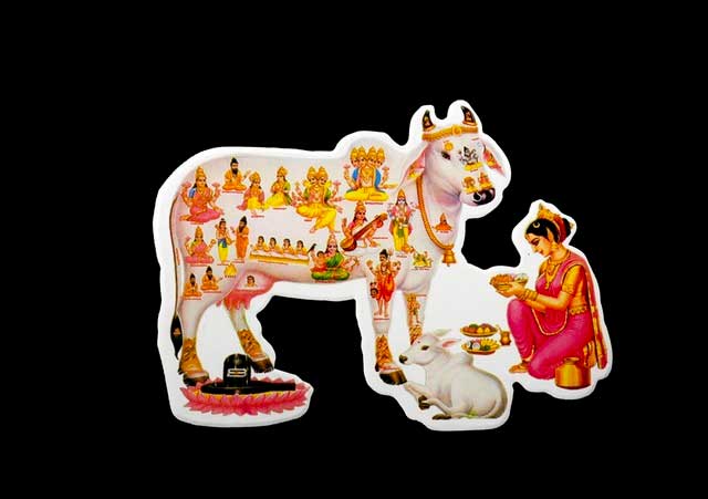 AUTOCOLLANT STICKERS VACHE NANDI I-Decoration Hindoue-Deco Esoterique ...