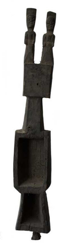 Dhodro Banam Santhal - Vièle Anthropomorphe 77cm