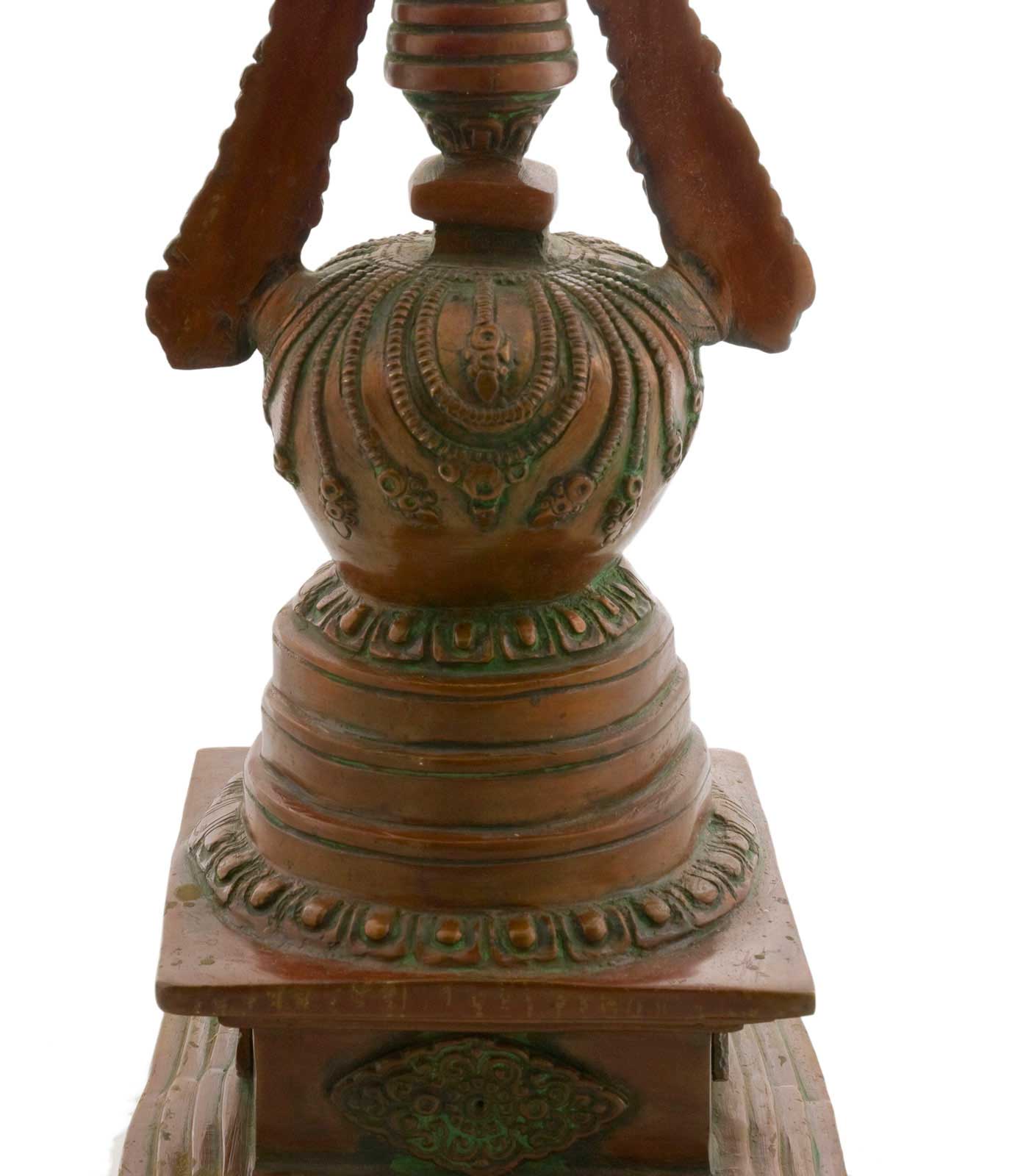 Stupa tibétain ou chorten et son symbolisme bouddhiste