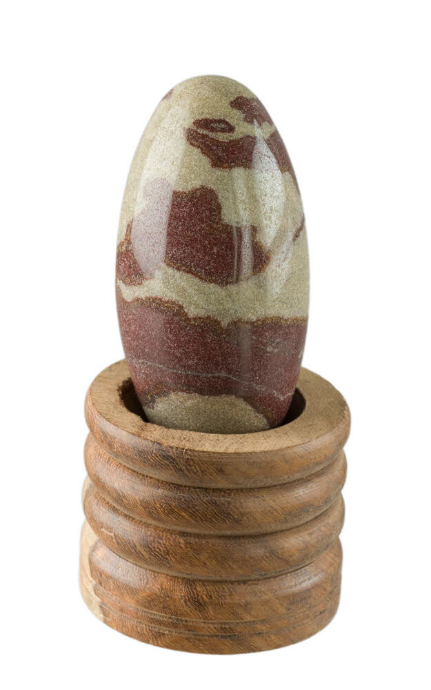 Shiva Lingam Pierre sacrée de l'Inde - Pierre naturelle polie ...