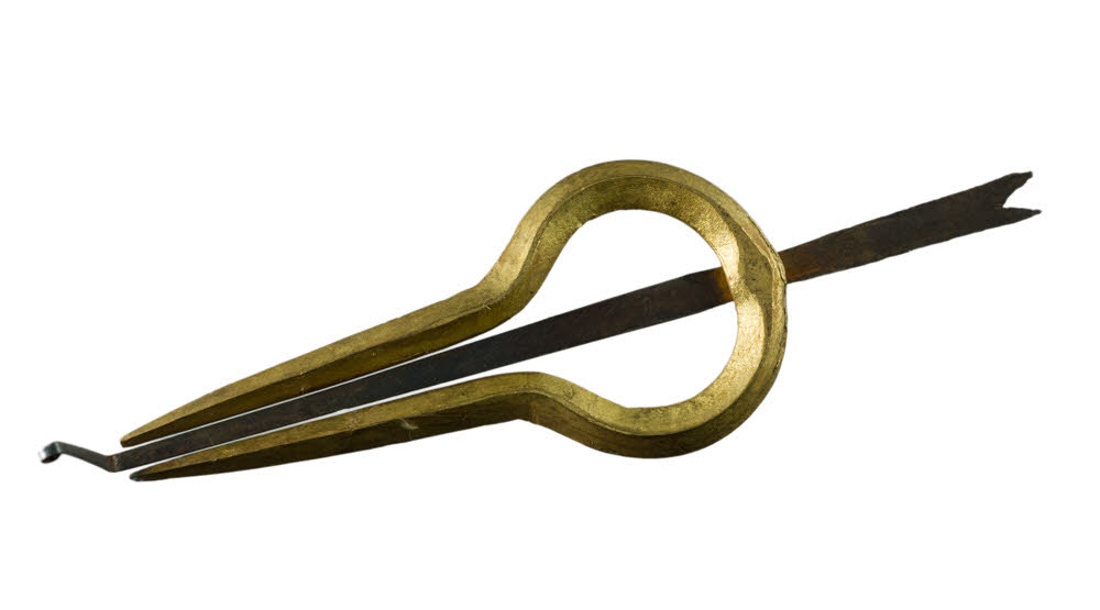 Guimbarde népalaise Murchunga - Fer brut et dorure