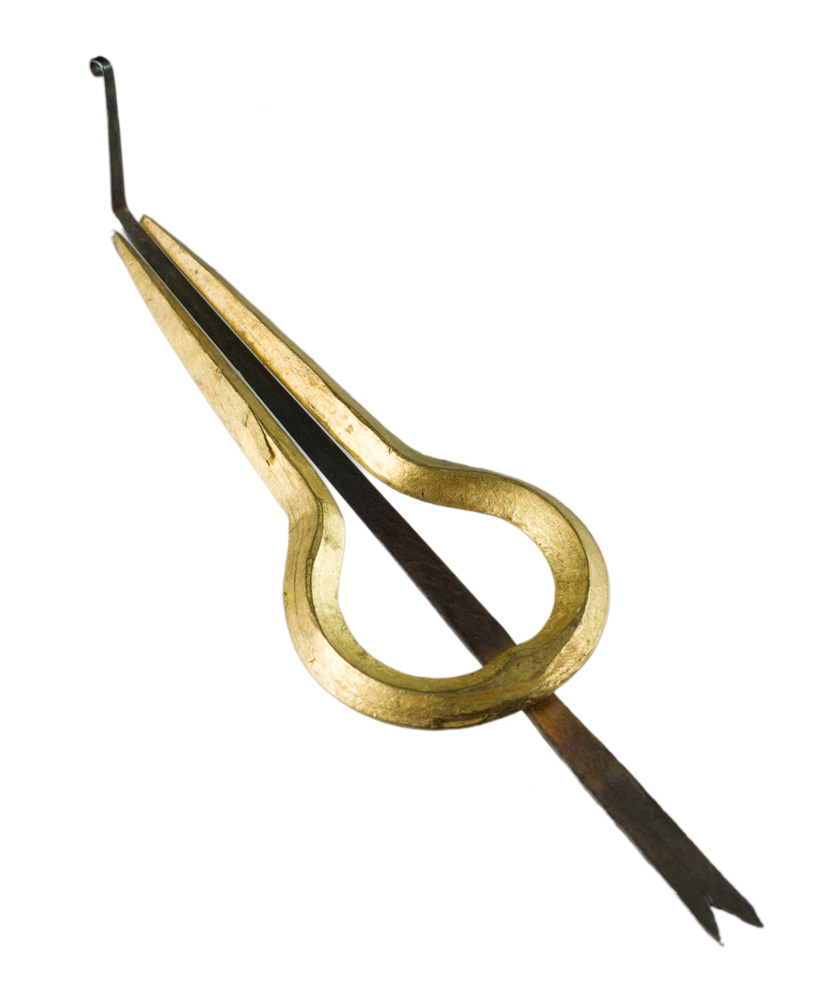 Guimbarde népalaise Murchunga - Fer brut et dorure