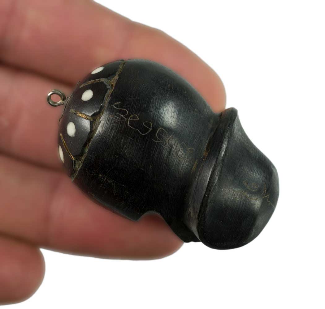 Palat Khik en Bois - Amulette Phallique Mystique Thaïlandaise
