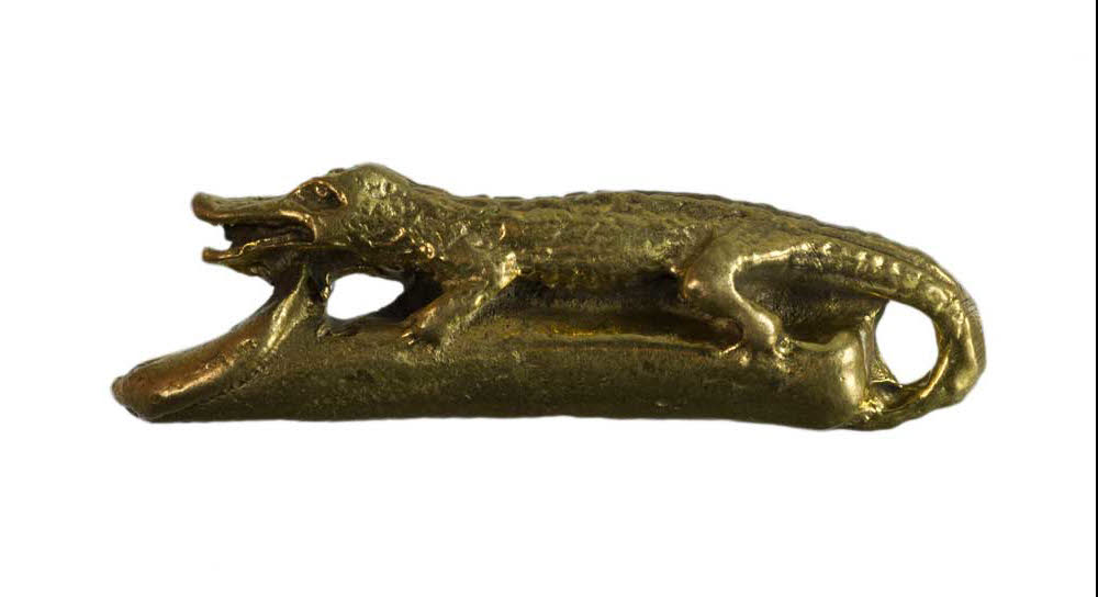 Amulette Phallique Thaïlandaise Palad Khik et Crocodile