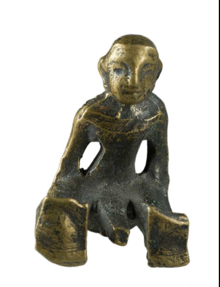 Palad Khik Thaïlande - Figurine Phallique Homme Phallus Laiton