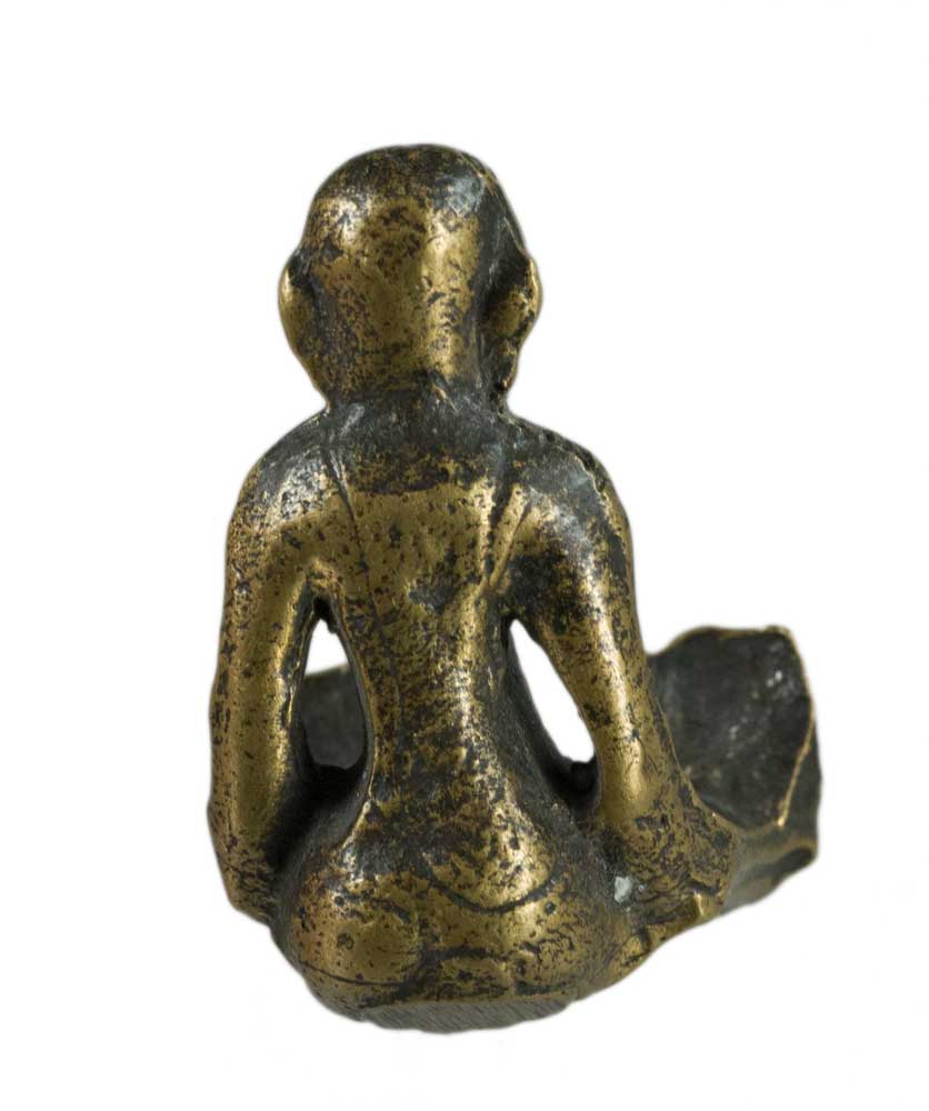 Palad Khik Thaïlande - Figurine Phallique Homme Phallus Laiton