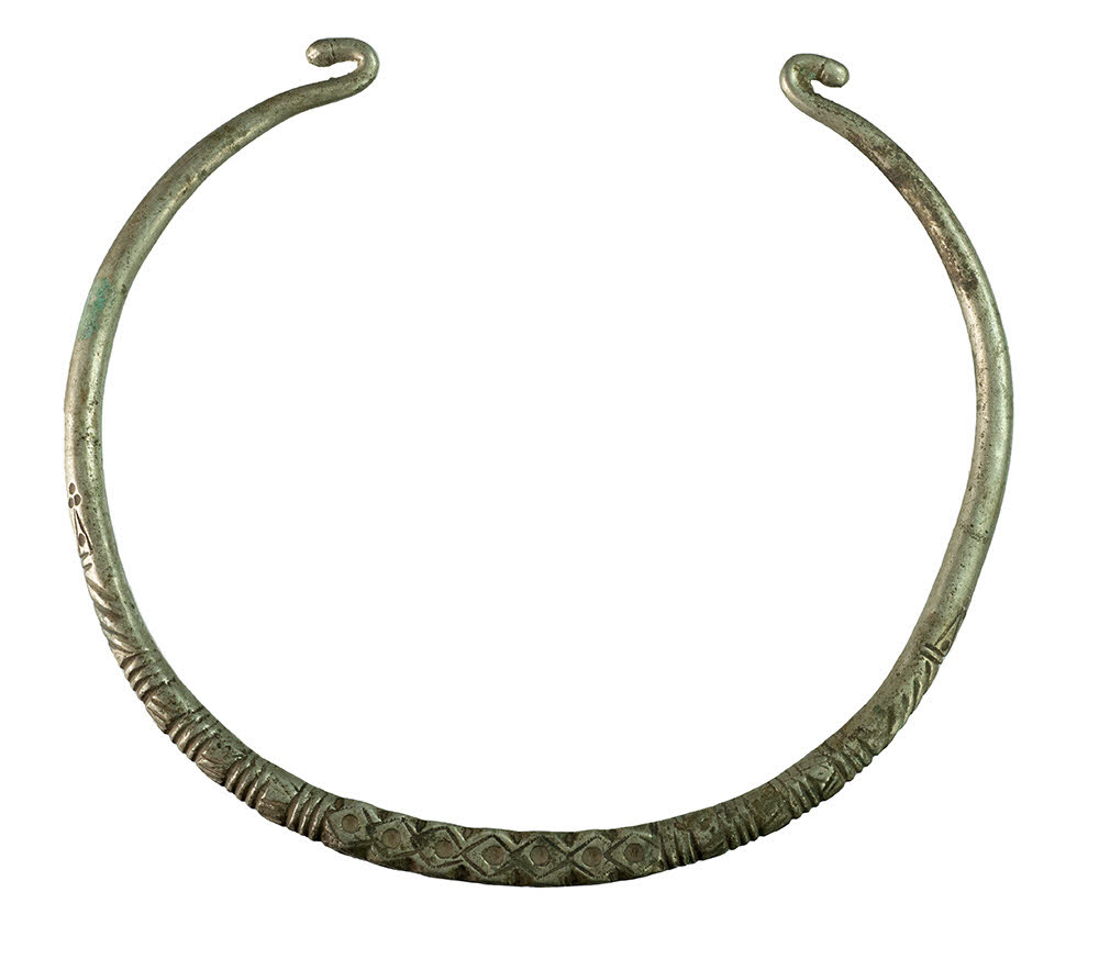 Collier Hansuli - Pièce Ornementale Ethnique - Torque Nepal - 9546