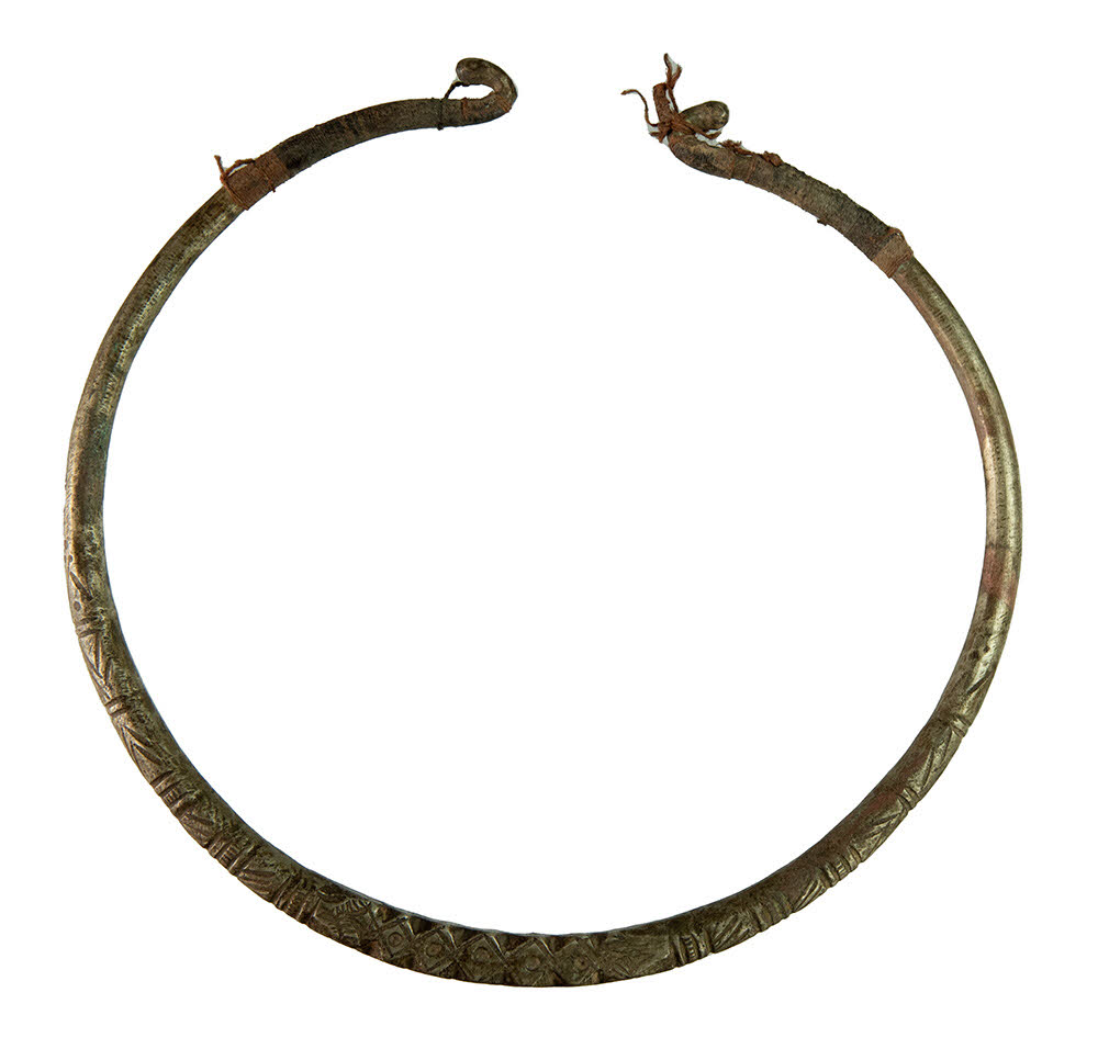 Collier Ethnique - Torque Hansuli Décoration Héritage Tribal - 9542