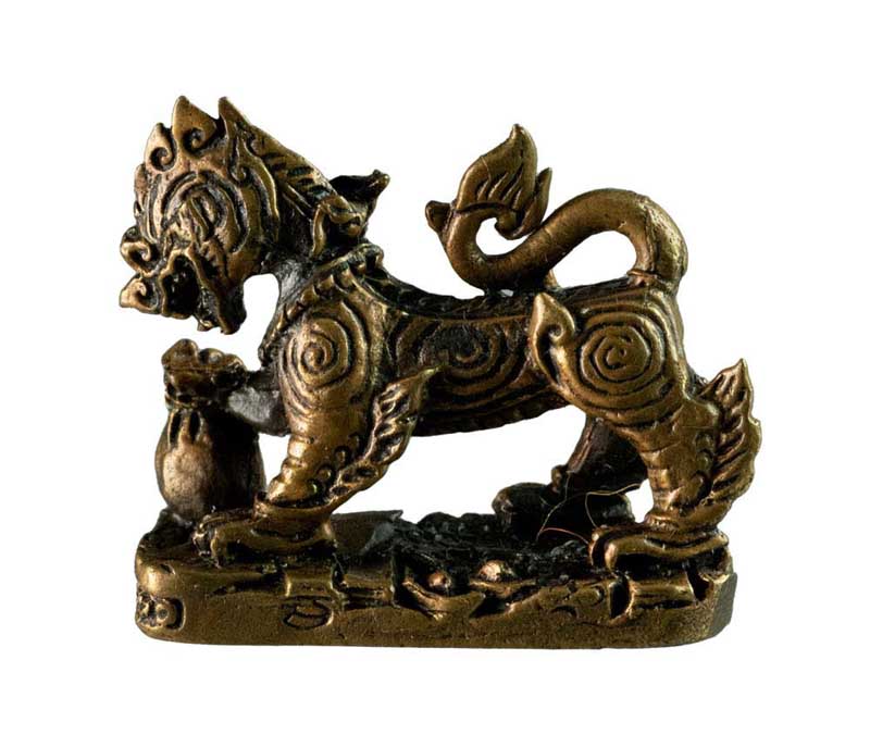 Statuette Pixiu Pi Yao Miniature Feng Shui | PeterandClo.com