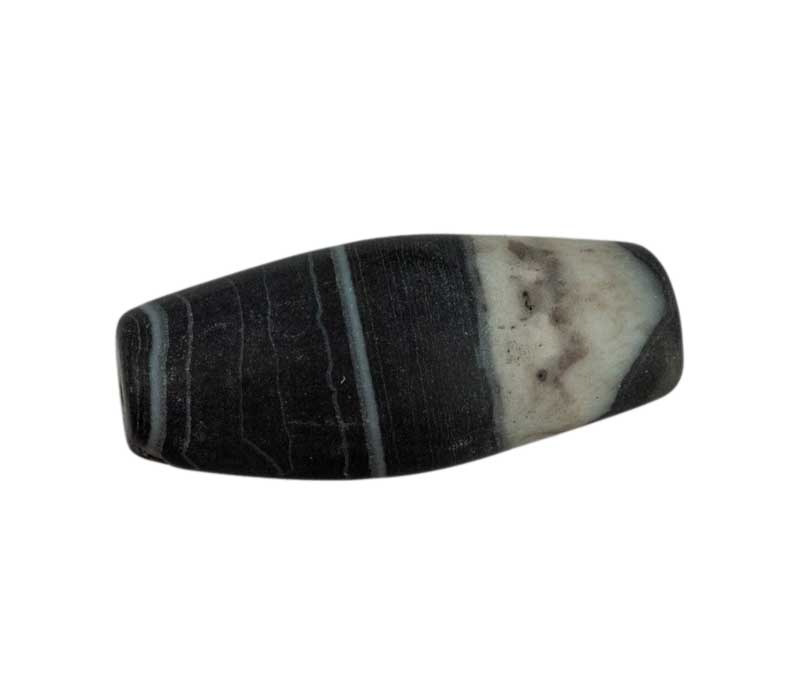 Agate Noire Rubanée - Découvrez le mystère de l'Himalaya