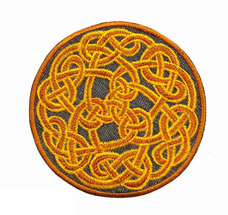 ECUSSON BRODE NOEUD INFINI TIBET NEPAL CREATION ARTISANALE PETERANDCLO ...