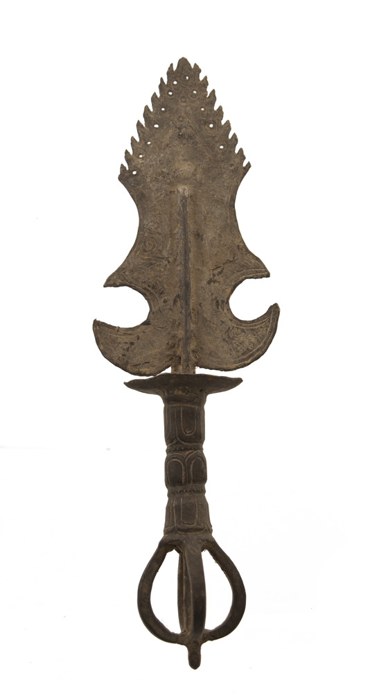 KHADGA VAJRA DORJE DE MANJUSHRI EN FER - ' IRON SKY ' FLAMING SWORD ...