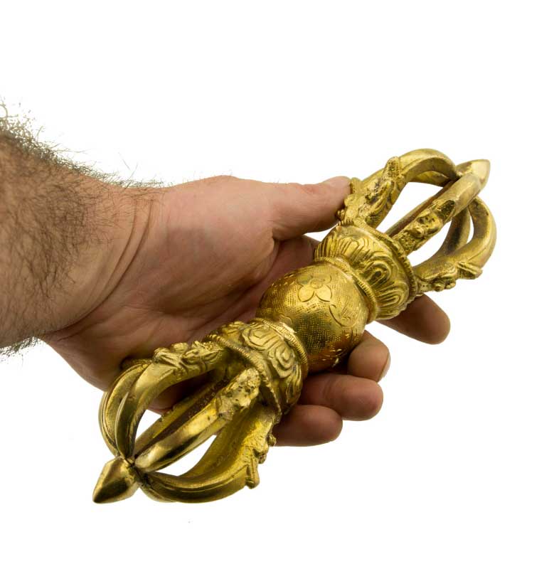 Dorje tibetain - Double dorje -vajra - foudre - Tibet-Nepal