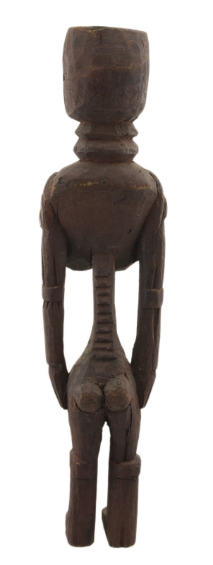 Statue tibétaine Citipati Chamane squelette humain bois rituel Tibet ...