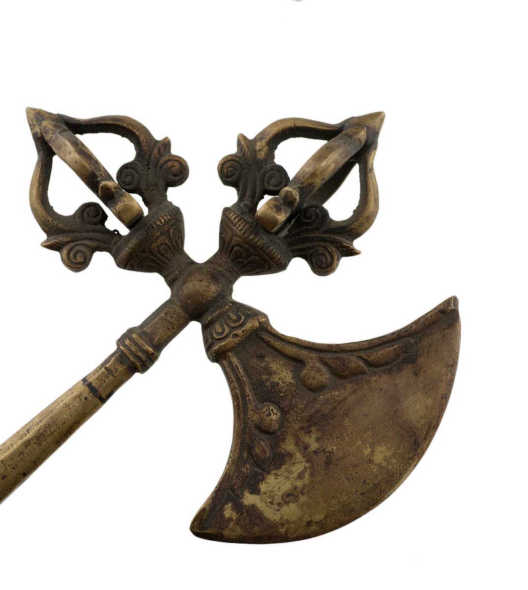 Parashu Hache Tantrique Bouddhiste Népalaise 31cm