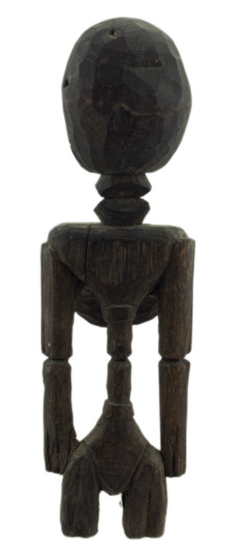 Ancienne Statue tibetaine Citipati squelette Tête de mort - Himalaya- 6656