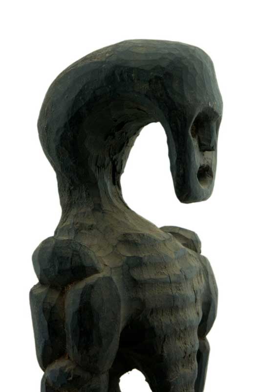 Citipati Ancienne Statue tibetaine squelette Tête de mort - Himalaya- 3590