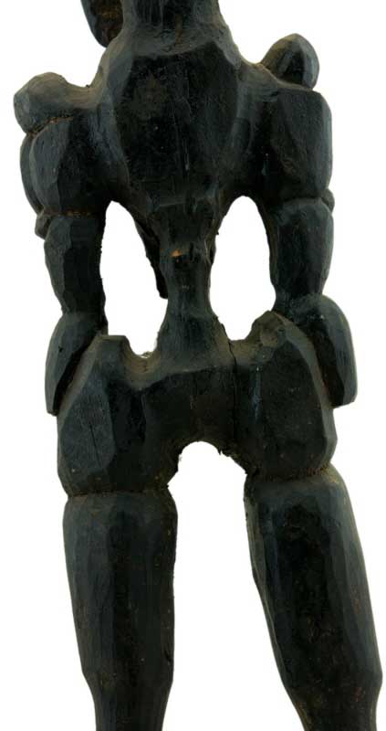 Citipati Ancienne Statue tibetaine squelette Tête de mort - Himalaya- 3590