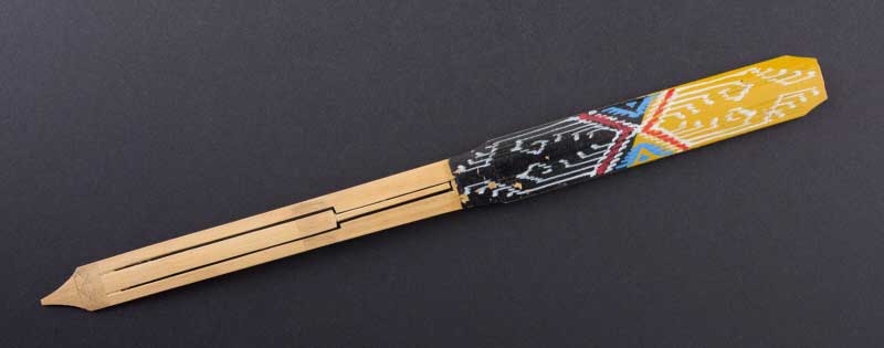 Harpe du juif Guimbarde en Bambou Genggong Philippines décoré Idiophone ...