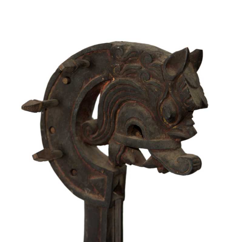 Ancienne Dranyen Tungna Sgra-Snyan instrument musique tibetain Tibet ...