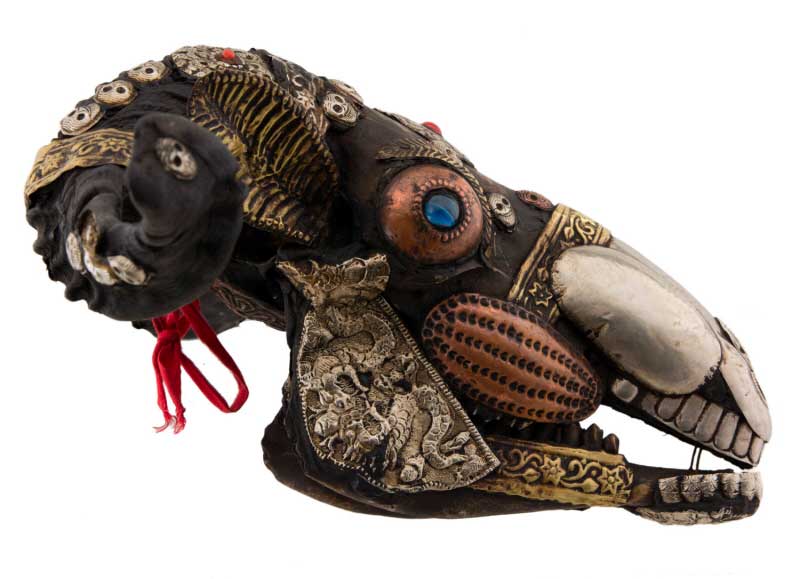 KAPALA TIBETAIN-Objets de rituels bouddhique Bön-Peterandclo Rituel Chamane