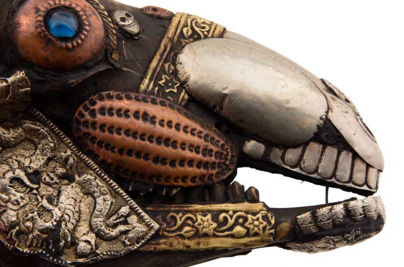 KAPALA TIBETAIN-Objets de rituels bouddhique Bön-Peterandclo Rituel Chamane