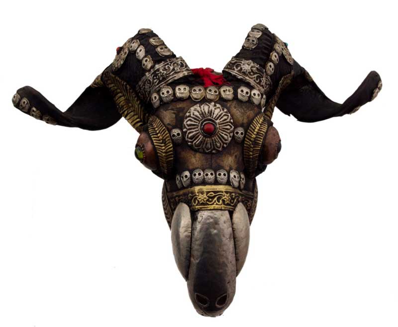 KAPALA TIBETAIN-Objets de rituels bouddhique Bön-Peterandclo Rituel Chamane