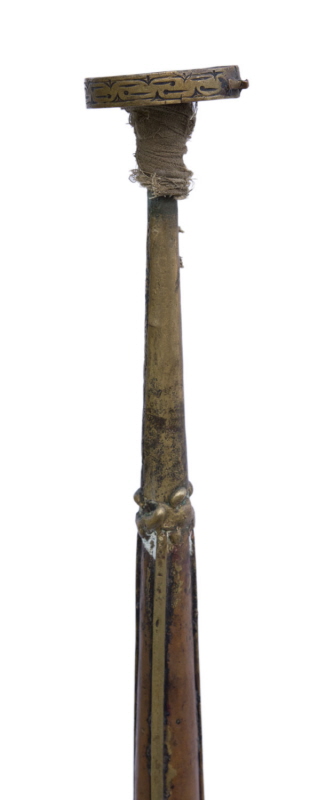 Ancienne Trompe Trompette tibetaine Radong Dungchen Dharma Tibet 165 cm ...