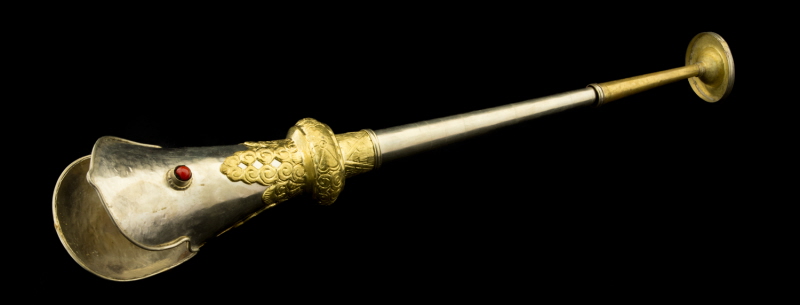 Trompette traditonnelle tibétaine Gyaling Kangling