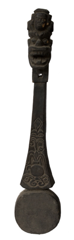 Ancien Dranyen Tungna Dragon - Luth Népalais 73cm