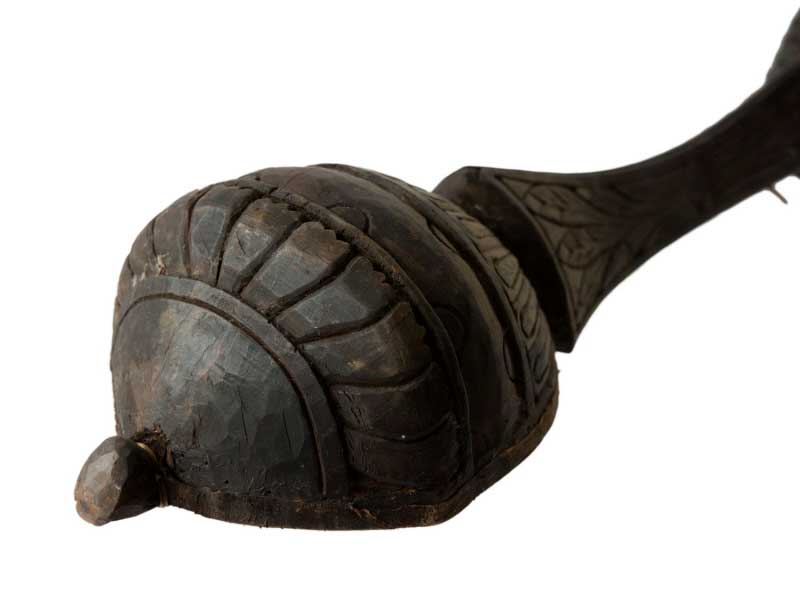 Dranyen Tungna - Luth Dragon Népalais Ancien 73cm