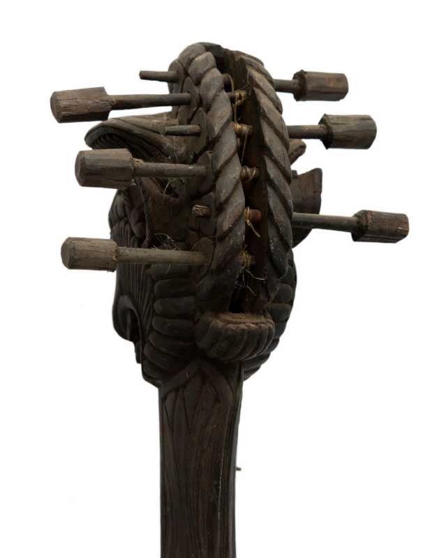 Dranyen Tungna - Luth Dragon Népalais Ancien 73cm